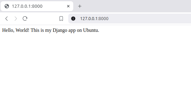 Creating Your First “Hello, World!” Django App on Ubuntu | by Denny J.C ...