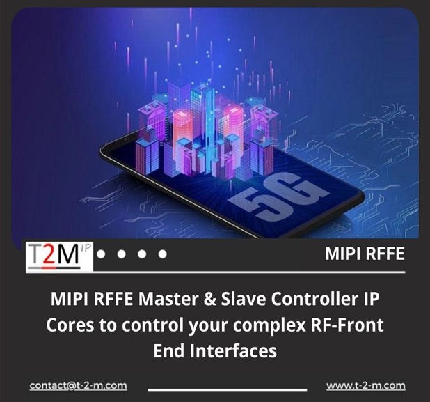 MIPI RFFE Master Slave Controller IP Cores control RF Front End Interfaces | by T2M IP | Medium