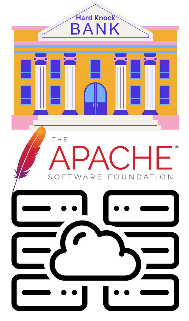Hard Knock Bank, Linux and Apache | by Kristin Maxwell | Medium