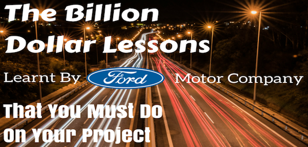 The Billion Dollar Lessons Learnt By Ford Motor Company That You Must ...