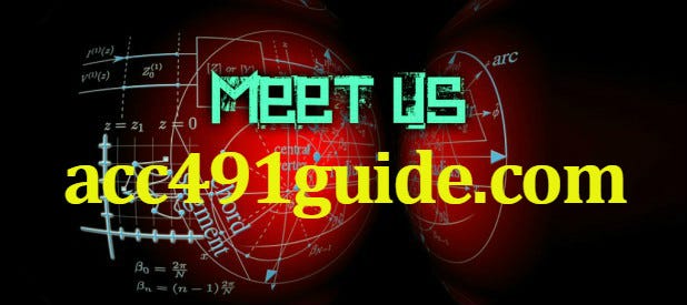ACC 491 GUIDE Logical Brains / acc491guide.com | by broo.ktonformorec.ourse04020 | Medium