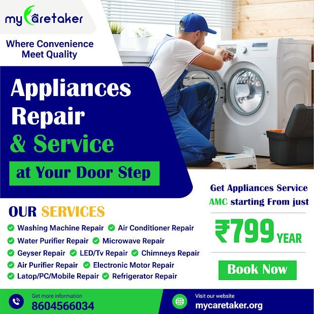 Best Appliance Repair Service Provider Model Town. - My care Teker - Medium