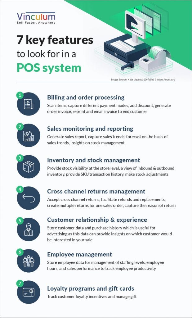 7 Key Features to Look for in a POS System | by VinculumSolutions | Medium