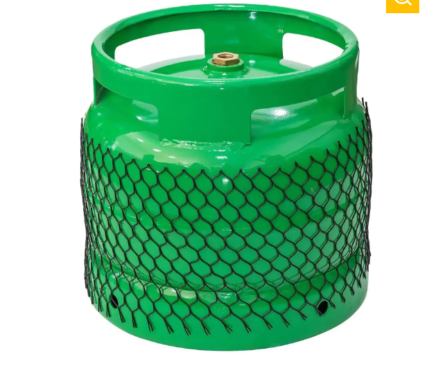 Cylindrical Gas cylinder plastic net cover - Yitengjia Packaging - Medium