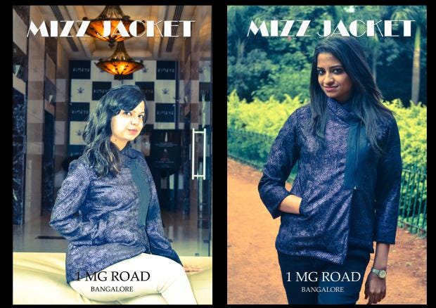 MIZZ JACKET. This was a project which was undertaken… | by sudeep sahu | Medium