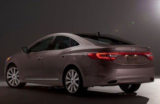 2022 Hyundai Azera Arrival