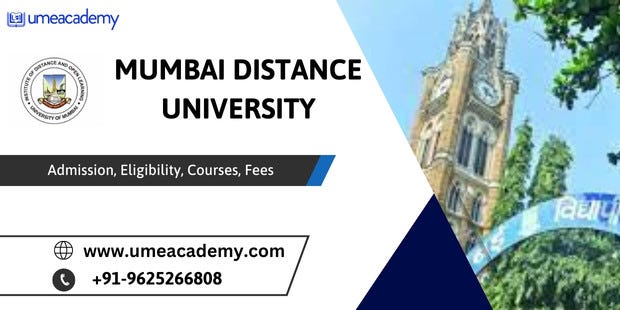 Mumbai Distance University - mohit kumar - Medium