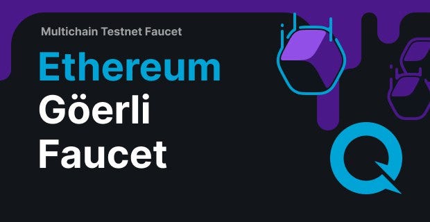 IDEAS 💡- Get Ethereum On Goerli Network - IDEAS - Medium