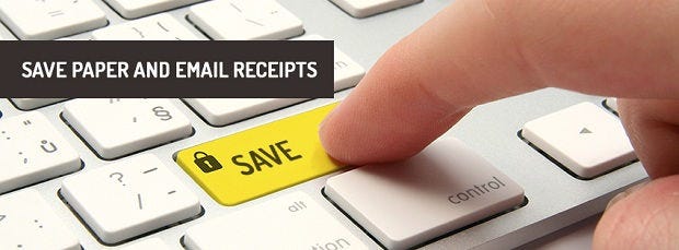 SAVE PAPER AND EMAIL RECEIPTS IN SECONDS | by Easy Trace | Medium