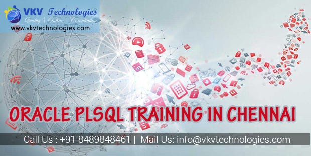 Oracle Pl Sql Training In Chennai By Traininginchennai124 Medium
