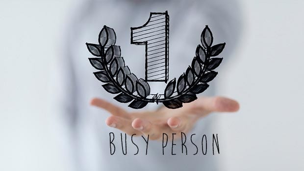 Don’t be busy, be productive.. Being busy is not a badge of honor… | by ...