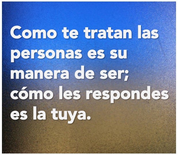 Sobre el trato. Como te tratan las personas es su… | by Eduardo Alvarez ...