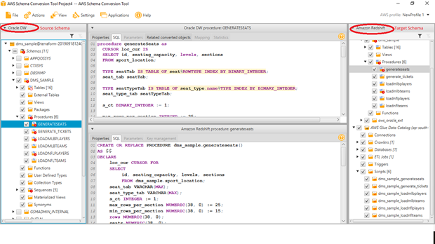 Migrating Data from Data Warehouse to Redshift using AWS Schema ...