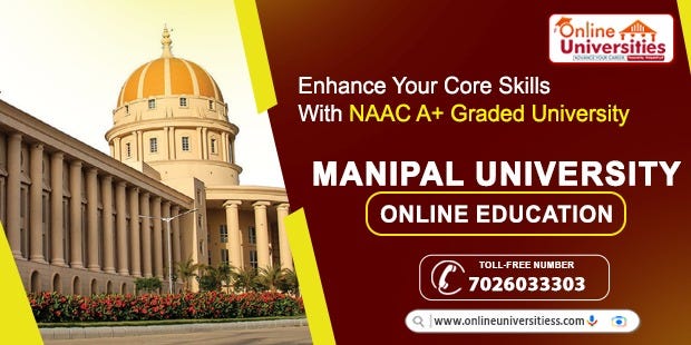 Navigating the Future of Learning with Manipal University Online Education ! | by alok ray | Medium