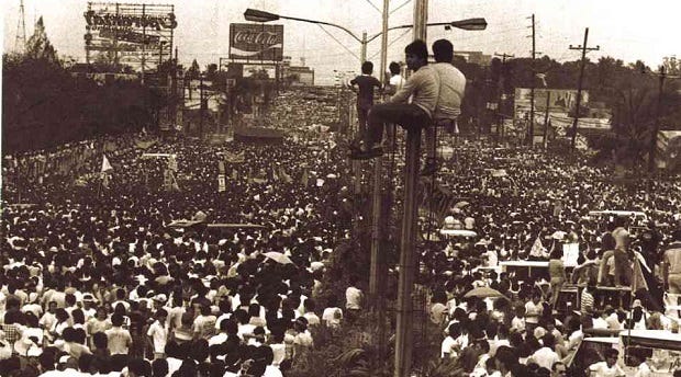 EDSA — The People’s Highway. It is a circumferential road that links ...