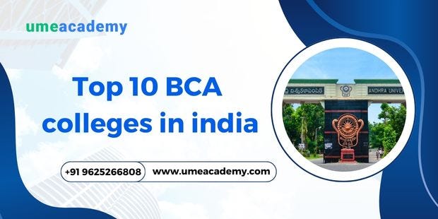 Top 10 BCA Colleges in India. A successful career in any field, but… | by Ankulsinghpal | Jun ...