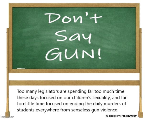 Don’t Say Gun!. Legislators are failing our… | by Timothy J. Sabo ...