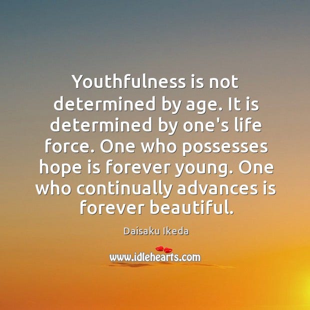 Redefining The Era of Youthfulness; Focusing on Growth And Change | by ...