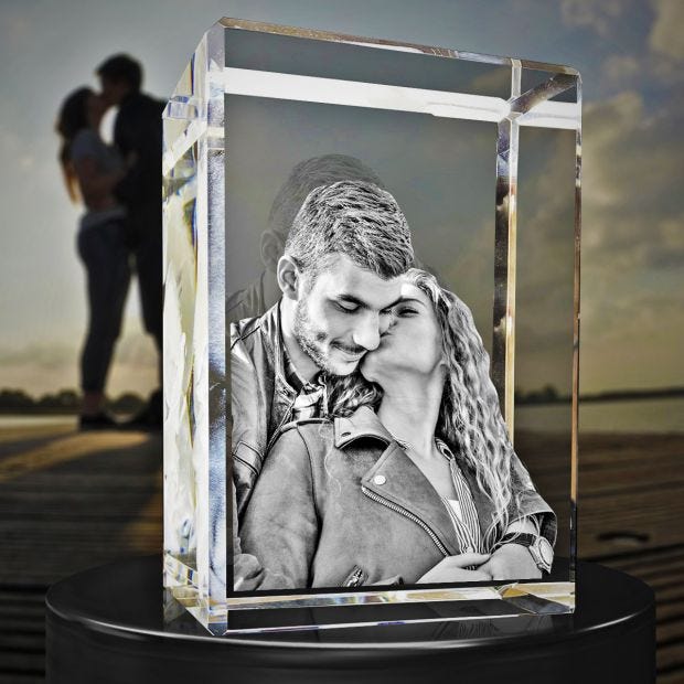 Personalized Gifts With Your Own Photo - Crystals3d - Medium