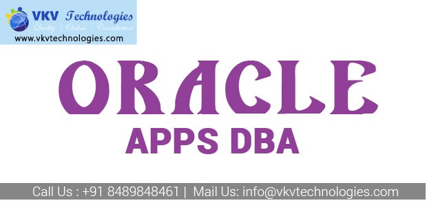 Oracle APPS DBA Training in Chennai | by thenarasithen | Medium