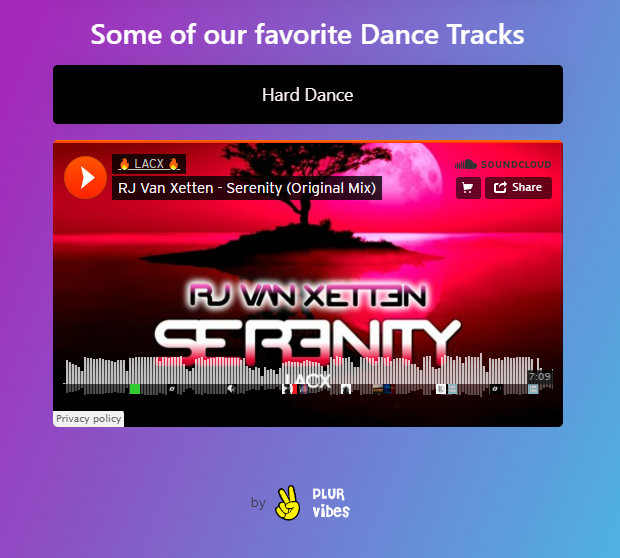 Artist Pages | Create Your Own Page | by PLUR Vibes | Medium