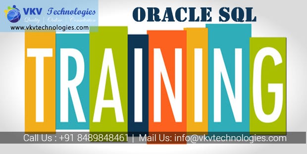 Oracle SQL Training in Chennai. VKV technologies are outstanding for ...