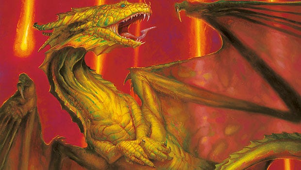 Elder Dragon Highlander. Of all the twisted, misbegotten aspects… | by ...