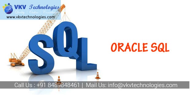 Oracle Sql Training In Chennai Vkv Technologies Offers Great Oracle… By Hasiniha Medium