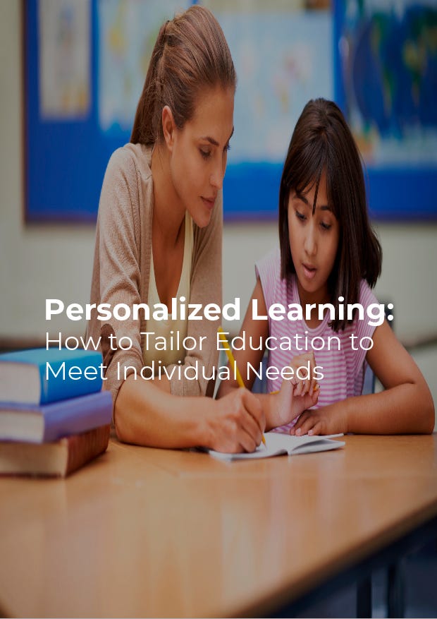 very student has their unique strengths, weaknesses, interests, and ...