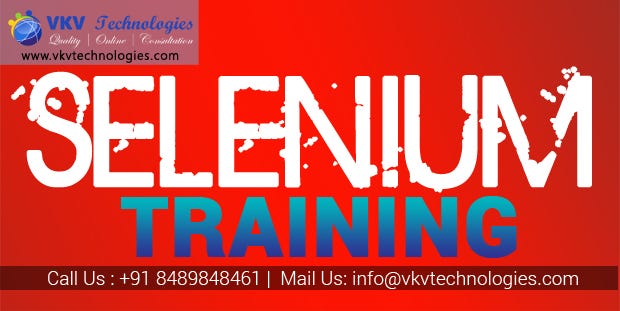 Selenium training in Chennai. Gain knowledge of Selenium from our… | by ...