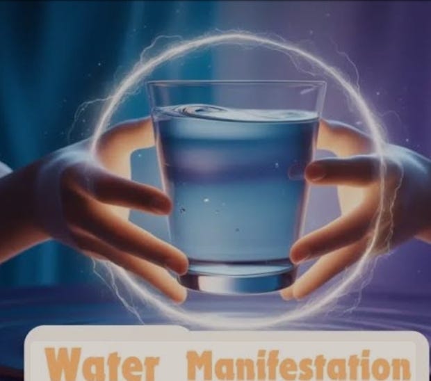 Water menifestation technique :_ | by Meshu Malik , Menifestation Coach ...