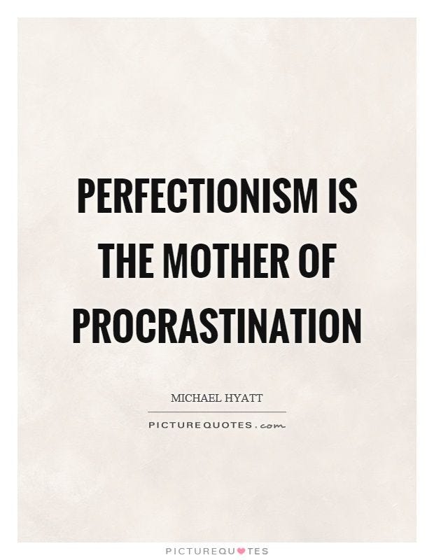 Perfectionism Nearly Killed Me. Perfectionism is a well done mask… | by ...