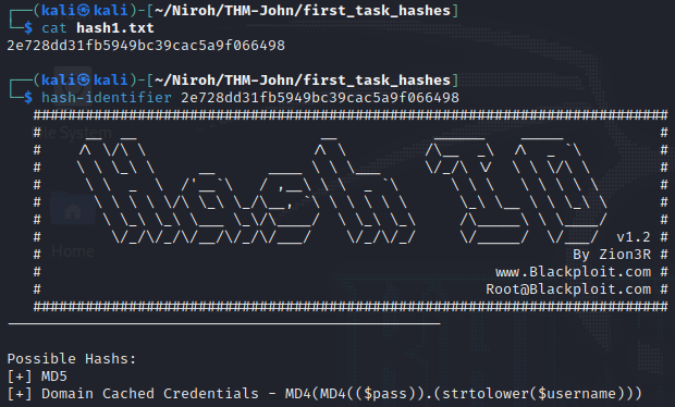 TryHackMe | John The Ripper. This is my walkthrough version of… | by ...