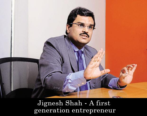 Jignesh Shah — A first generation entrepreneur | by The Target Book | Medium