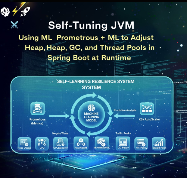 🧠 Self-Tuning JVM: Using Prometheus + ML to Adjust Heap, GC, and Thread Pools in Spring Boot at ...