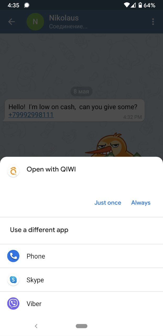 Quick payment transfers through Messengers — QIWI Wallet Android | by Alexey Kazin | IT QIWI ...