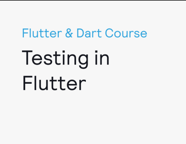 Integration testing in flutter (Part -1) | by Gaurav Swarankar | Medium