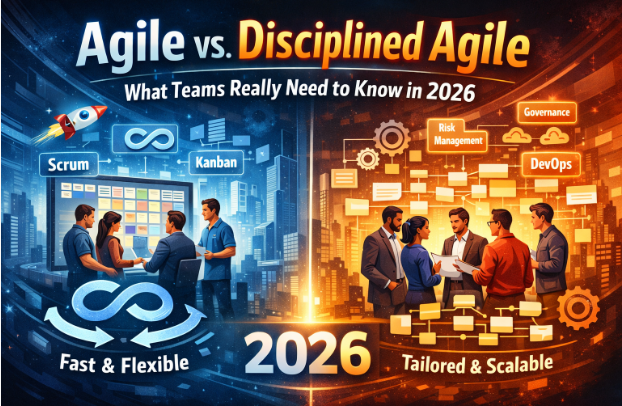 Agile vs. Disciplined Agile : What Teams Really Need to Know in 2026 ...