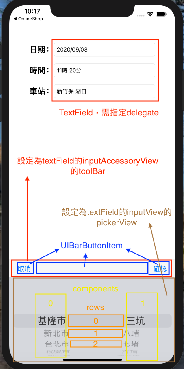 PickerView練習. 成果圖 | by Chop chop | 彼得潘的 Swift iOS / Flutter App 開發教室 | Medium