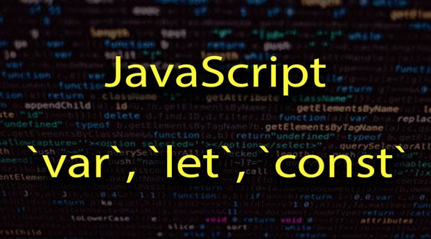 let, var, and const in JavaScript — A Detailed View | by Ayush ...