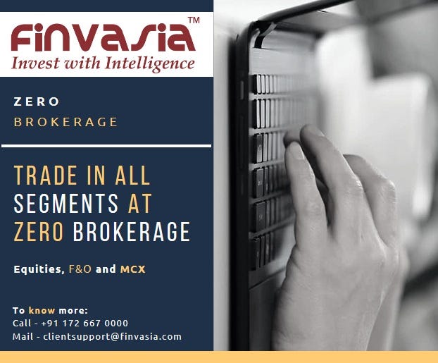 Finvasia offers Zero Brokerage trading services with easy account ...
