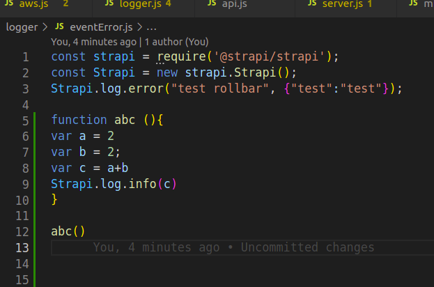 Implementing a Custom Logger in Strapi v4 with log-rotate | by CaratLane Insider | CaratLane Insider