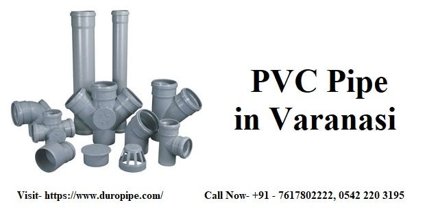 PVC Pipe in Varanasi - Duropipe - Medium