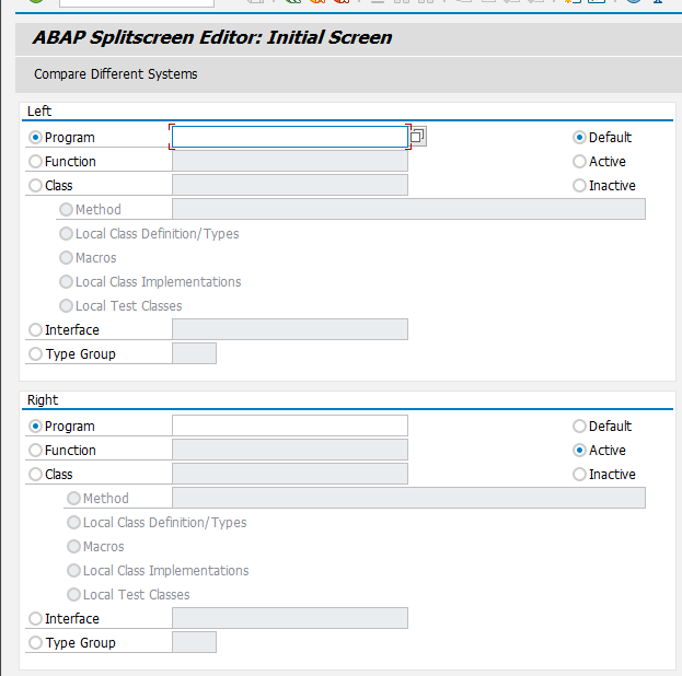 How to compare code between system in sap(SE39). - Bkaradag - Medium