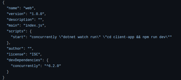 How to use nextjs in dotnet core project | by Wade Thornton | Medium
