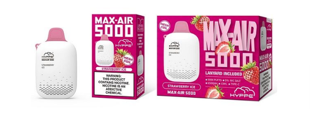 Hyppe MAX AIR 5% Disposable Device — 5000 Puffs — 5 Pack | by ...