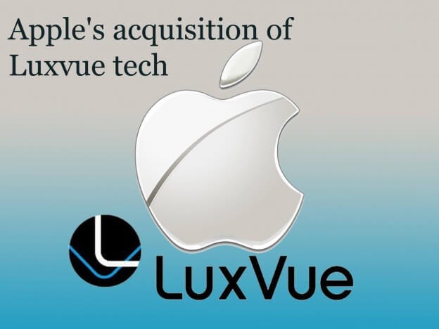 Apple Buys LuxVue For MicroLED Super-Frugal Displays | by d‘wise one ...