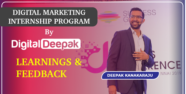 Most Appreciated Program — Digital Deepak Internship | by ankit singh ...