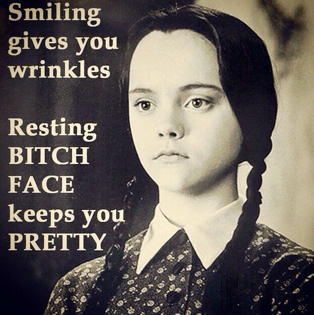 El Síndrome de “Resting B*tch Face” | by Lucy A. Grace | Medium