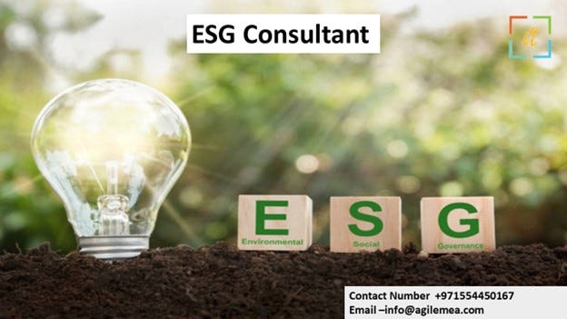 What is the significance of ESG?. As one of the leading ESG Consultant ...